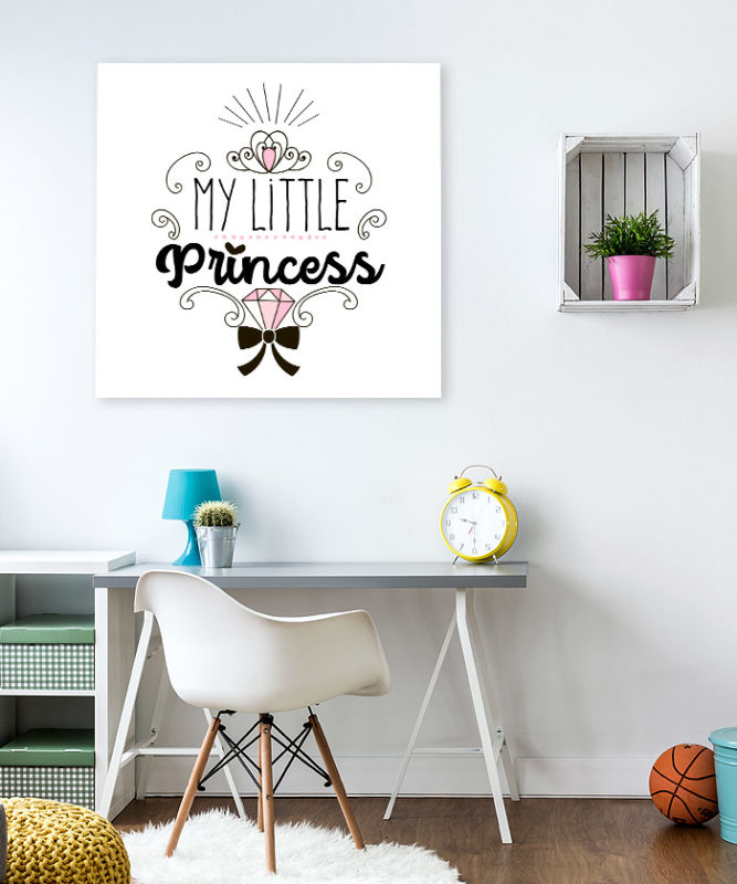 Tableau déco My Little Princess - Tableau Deco
