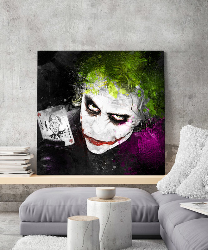 Tableau déco Joker de DC-comics - Tableau Deco